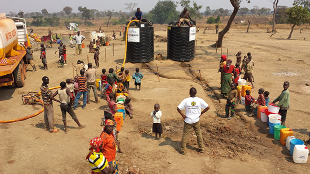 What water and latrines mean in Nyarugusu Refugee Camp | CWS