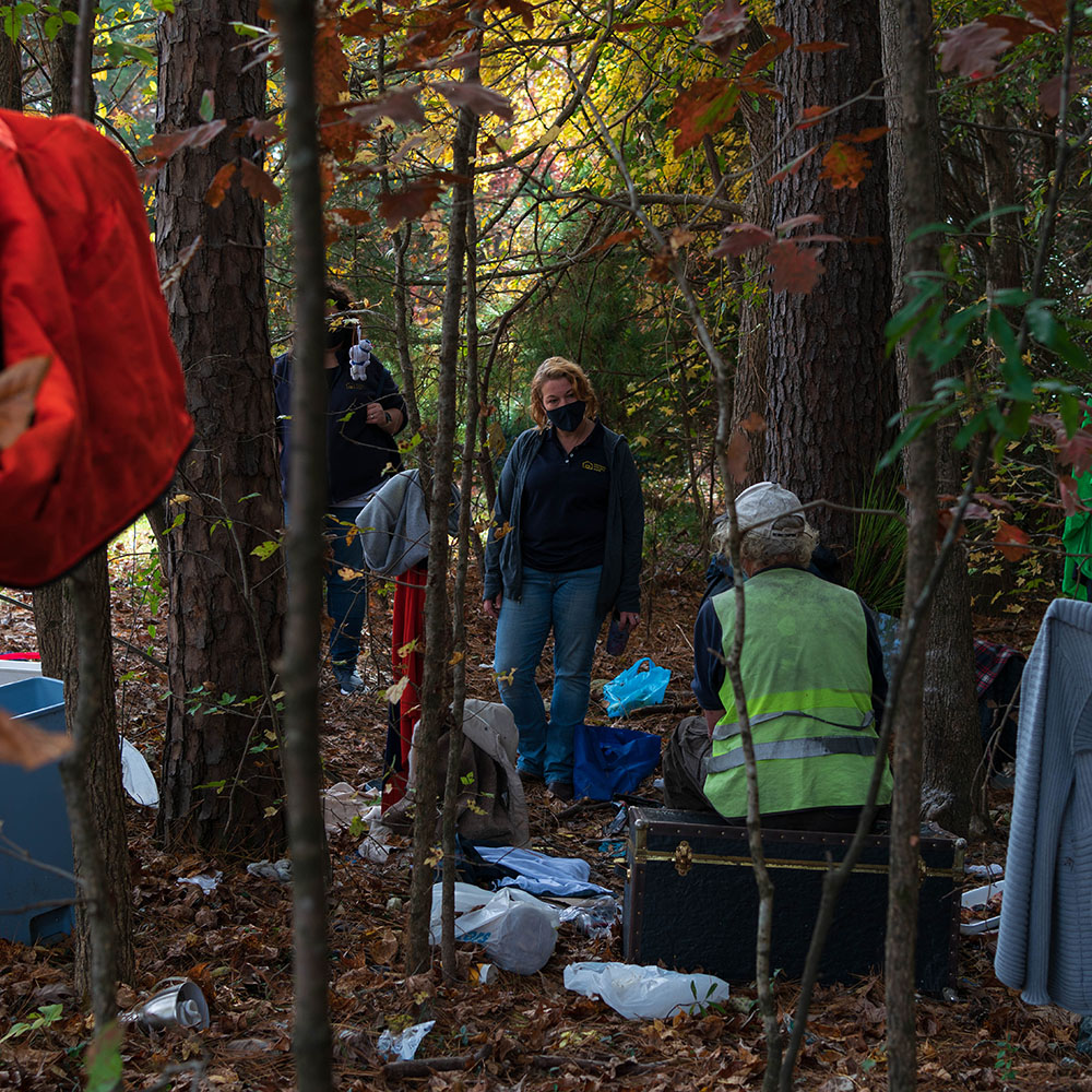 Blankets for Unsheltered Neighbors in Durham, North Carolina, as Winter ...