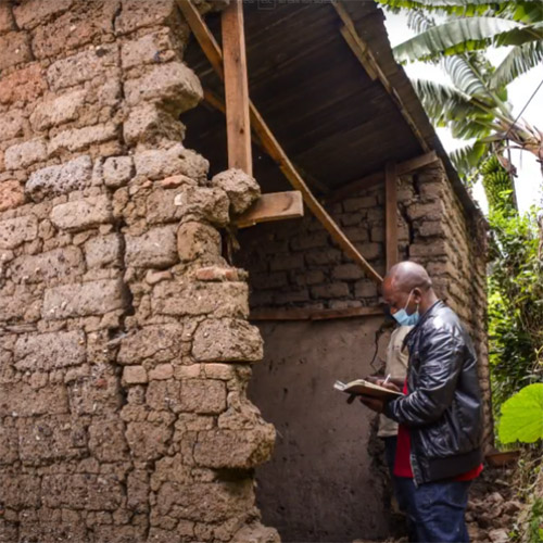 Safe Homes for Families in Rwanda after Eruption and Earthquake - CWS
